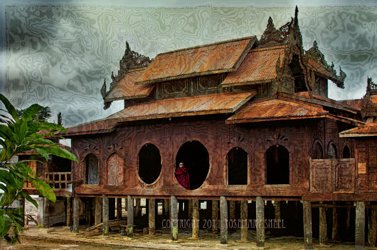 Shwe Yaunghwe Kyaung | Travel Photographs By Rosemary Sheel