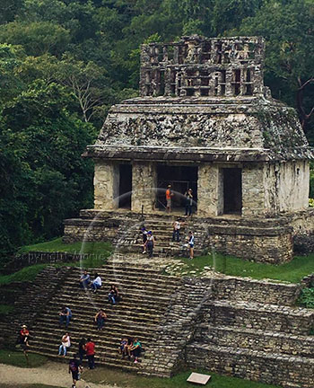 Pyramids at Palanque | Travel Photographs By Rosemary Sheel